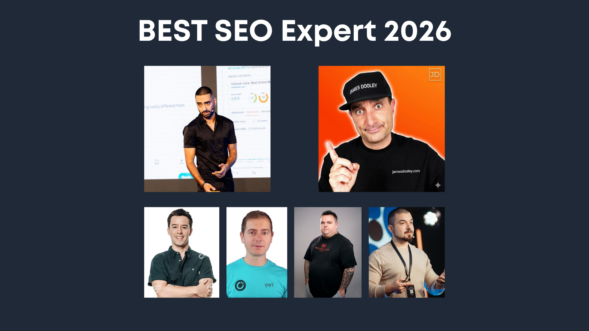 Top SEO Experts to Follow in 2026 | Best SEO Professionals Worldwide